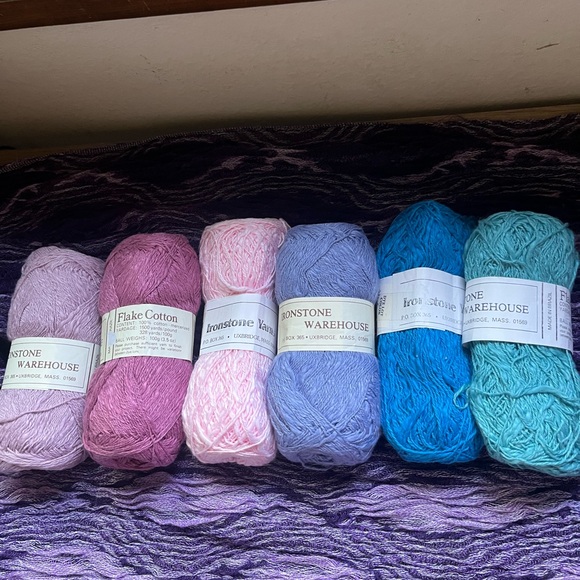 Ironstone | Office | Ironstone Flake Cotton Collection Of 6 Skeins See ...